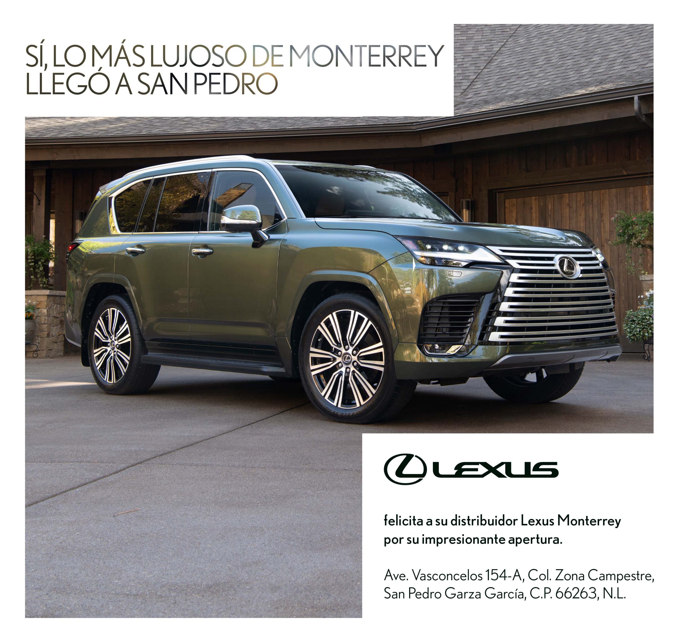 Lexus México sigue creciendo con más aperturas - Gentleman MX