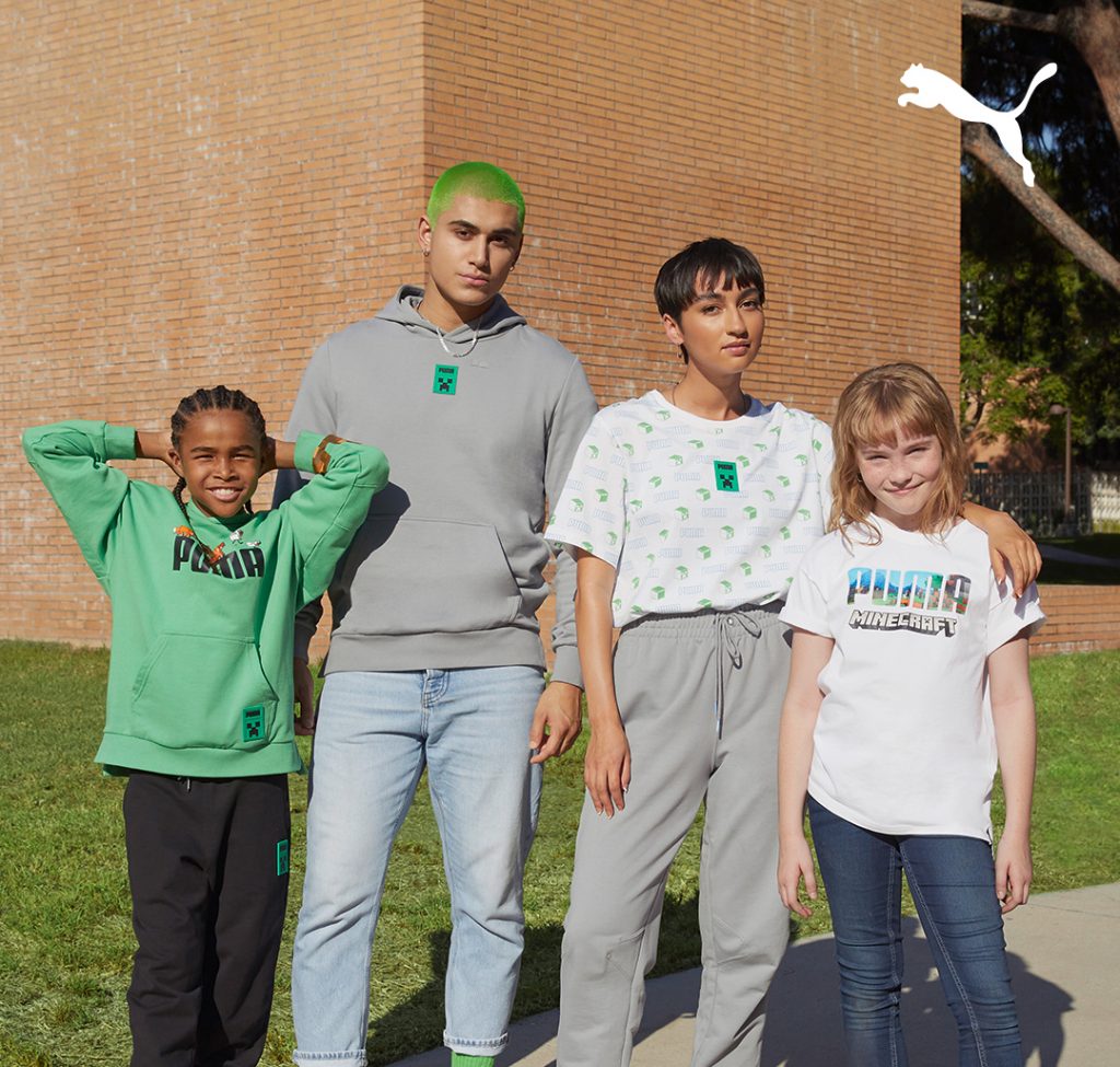 PUMA y Minecraft unen fuerzas - Gentleman MX