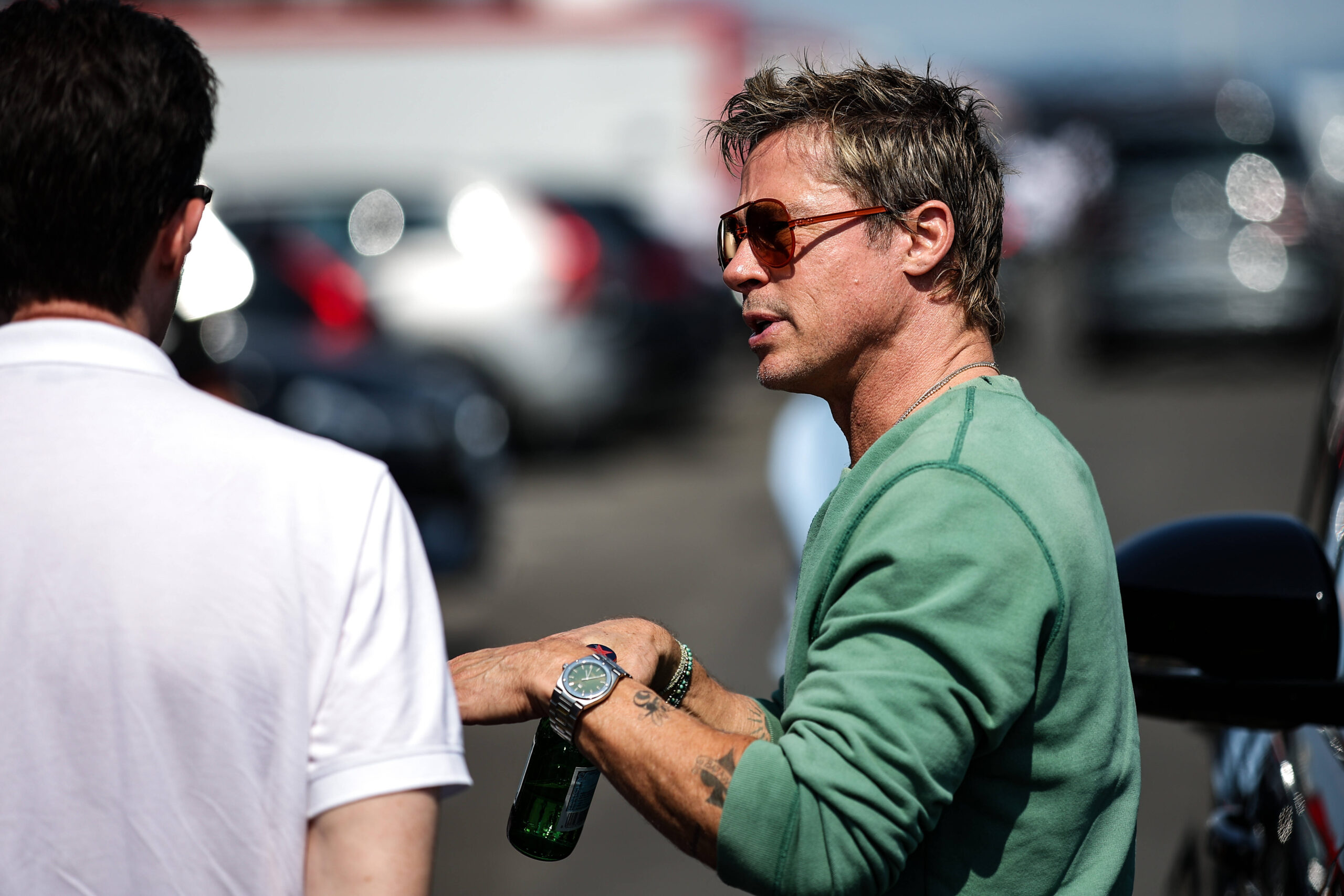 Brad Pitt luce reloj exclusivo IWC en GP Hungría - Gentleman MX Brad Pitt luce reloj exclusivo IWC en GP Hungría - Gentleman MX